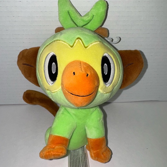 Pokemon | Toys | Pokmon Grookey 8 Plush Toy Stuffed Animal Jazwares ...